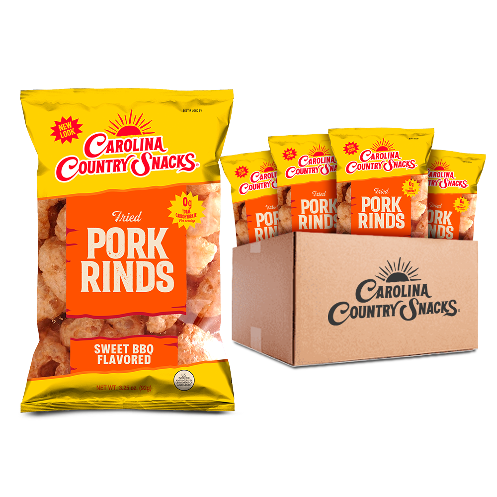 PorkSkins.com & ccsnacks.com | Carolina Country Snacks Sweet & Mild BBQ ...