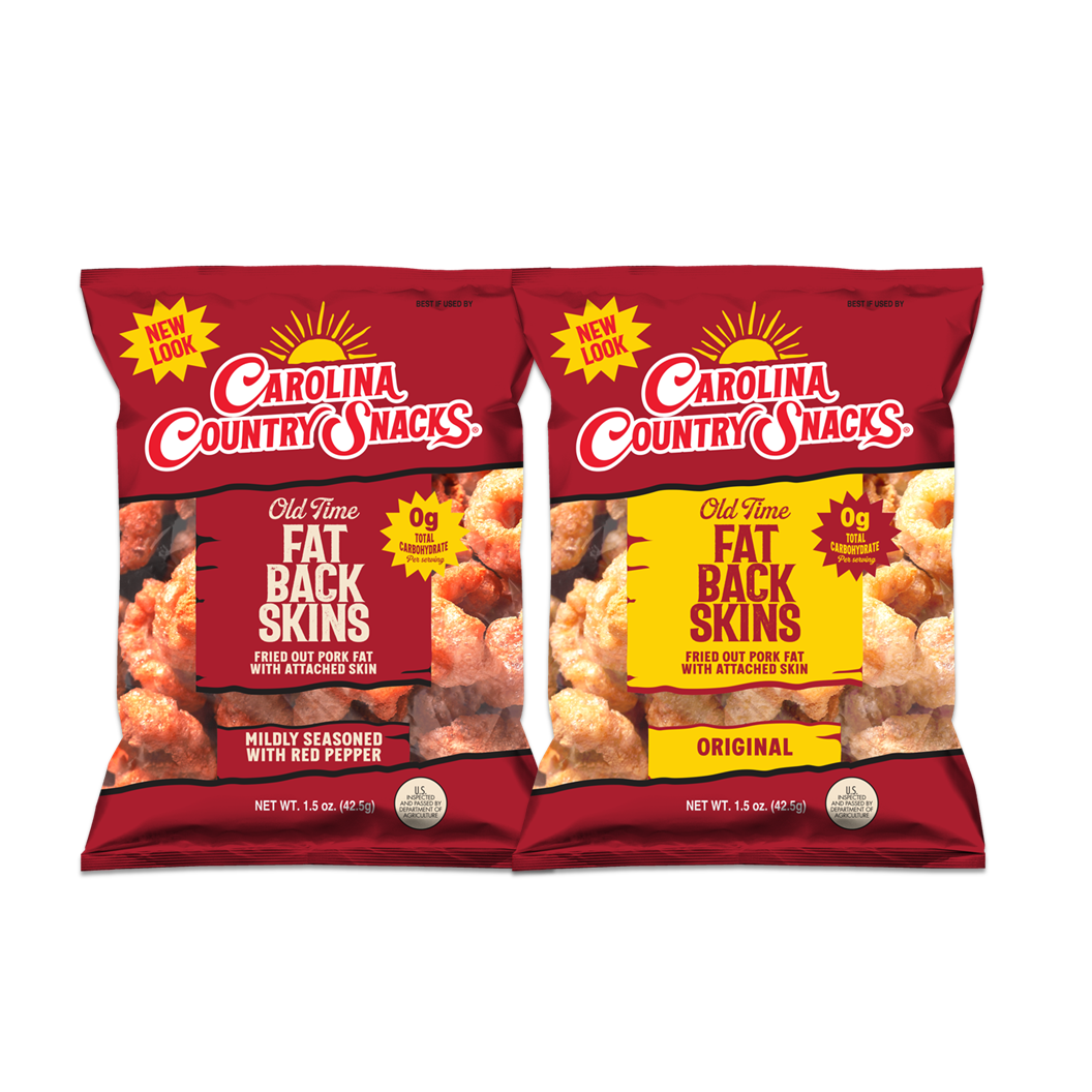 Fat Back Pork Skins – Carolina Country Snacks
